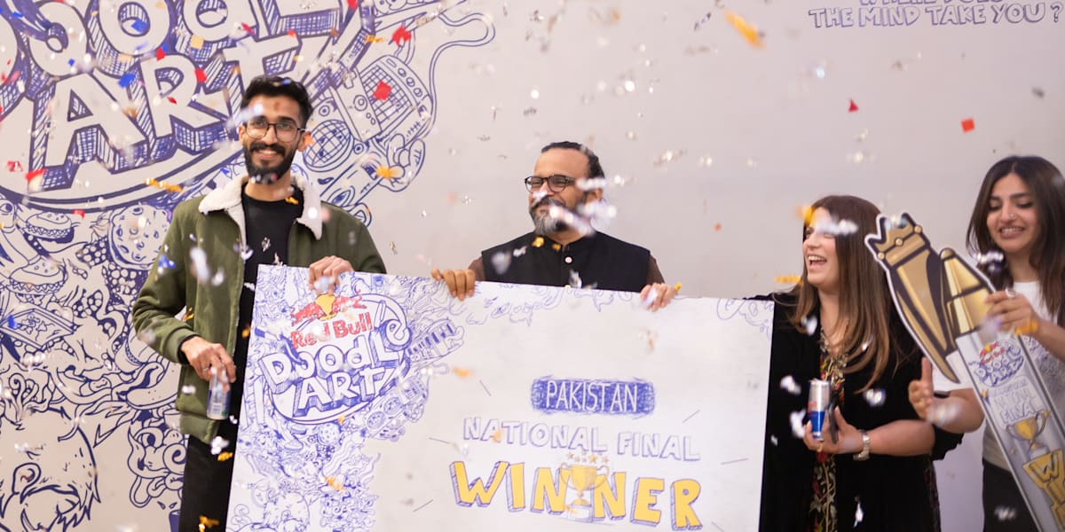 Red Bull Doodle Art Pakistan 2023 Winner: Umer Nadeem