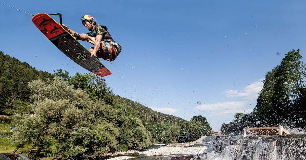 Wakeboarding at Austria's Highest Peak