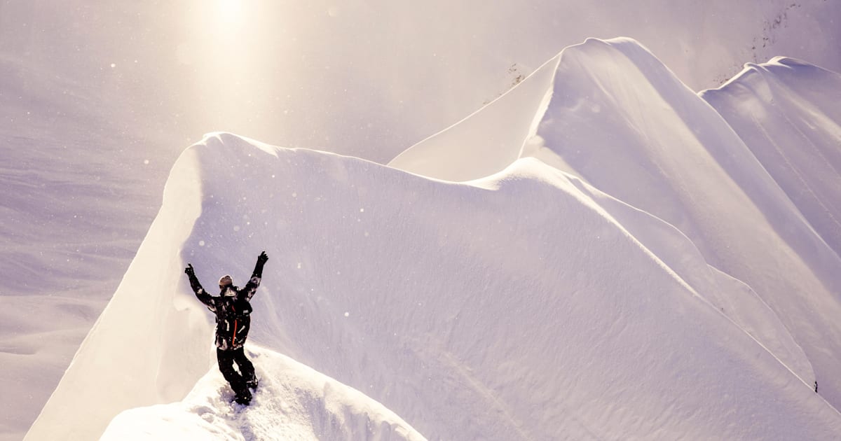 Travis Rice Snowboarding Freestyle