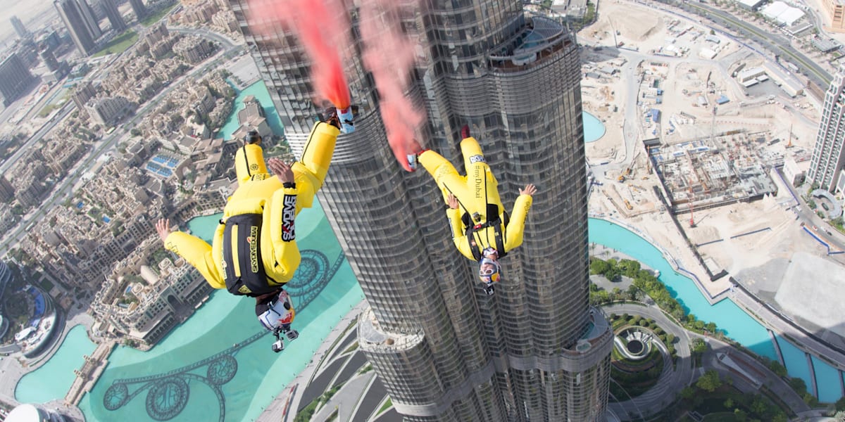 6 vídeos de saltos BASE espectaculares ≫ Descúbrelos