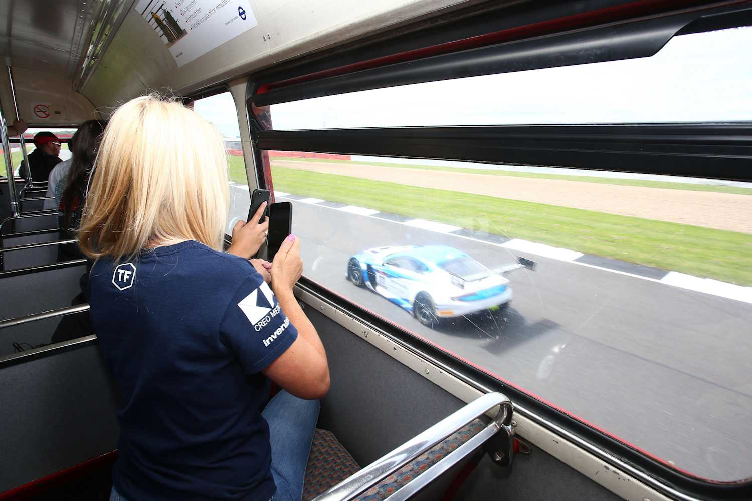 Circuit safaris at Silverstone with Routemaster bus