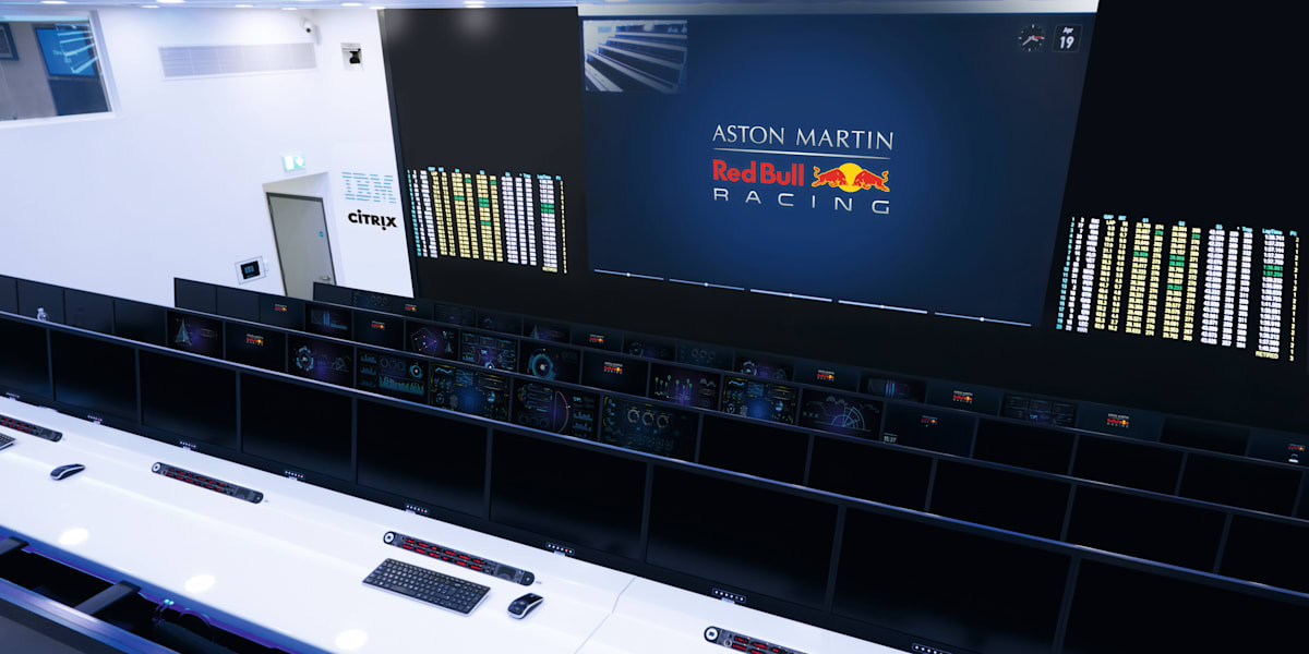 Red Bull Racing: The new AT&T Ops Room at Milton Keynes
