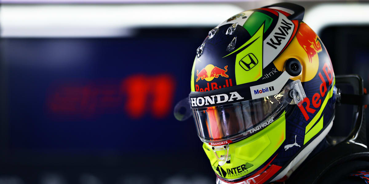 Checo Pérez busca quién le diseñe su casco