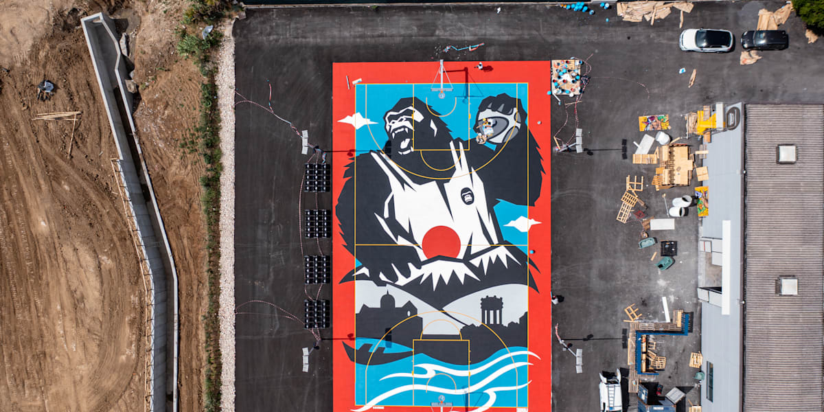 Red Bull Half Court - "Silverback Hangar"