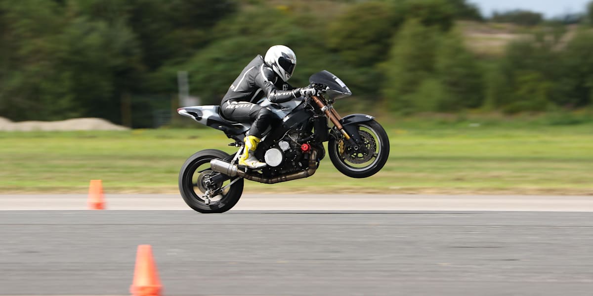 Fastest motorbike wheelie: Meet world record breaker