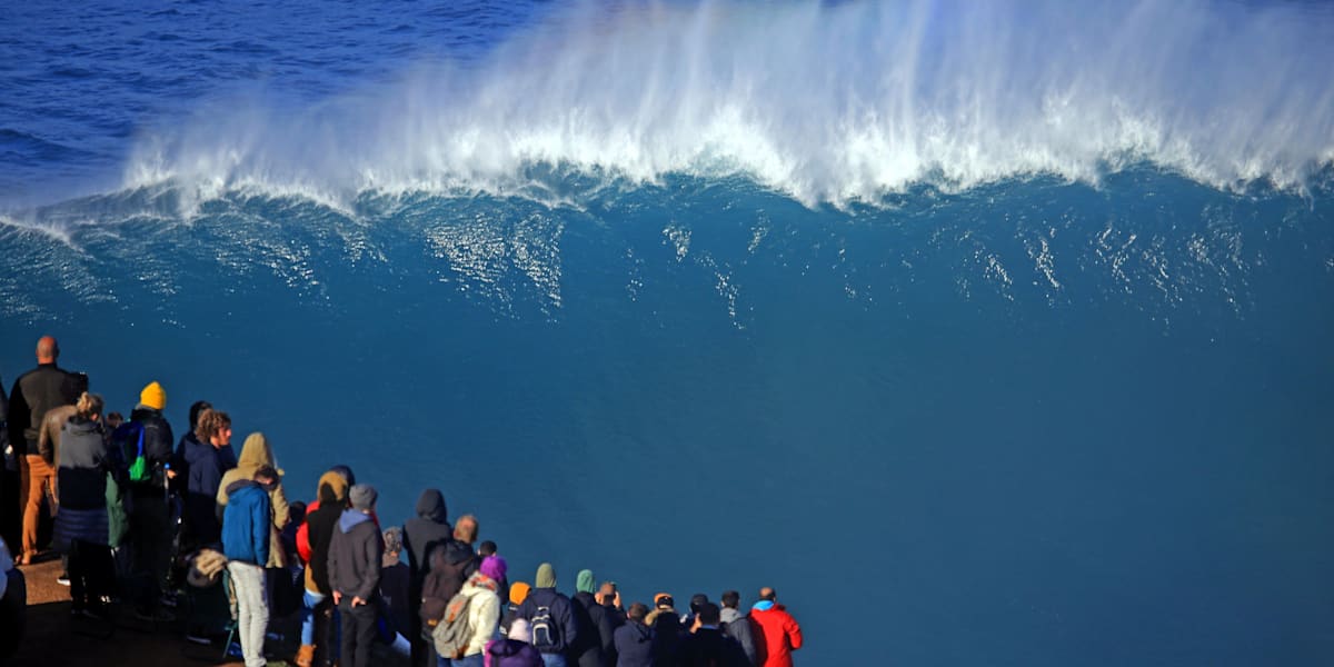 Surfing Nazaré: November paddle swell video | Red Bull