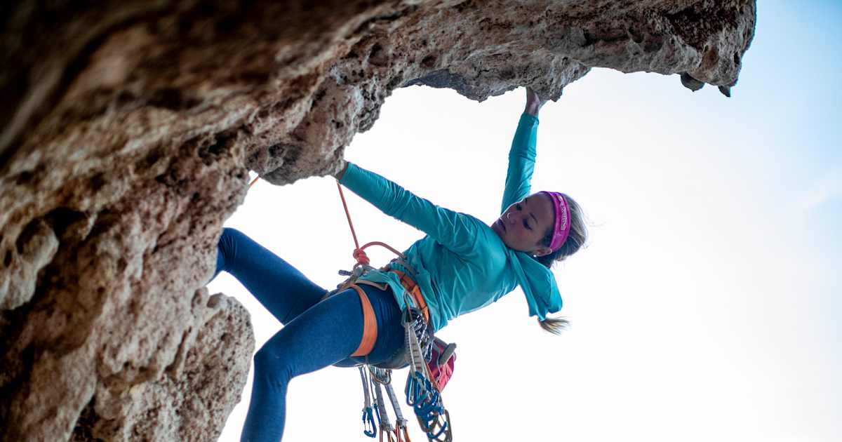 Climbing core workout