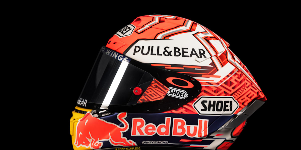 Marc Márquez's Helmets - Evolution, 2018, GP Qatar
