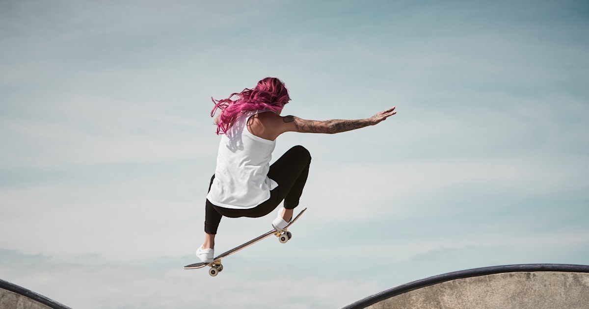 Inspired by: Brazilian skateboarder Leticia Bufoni