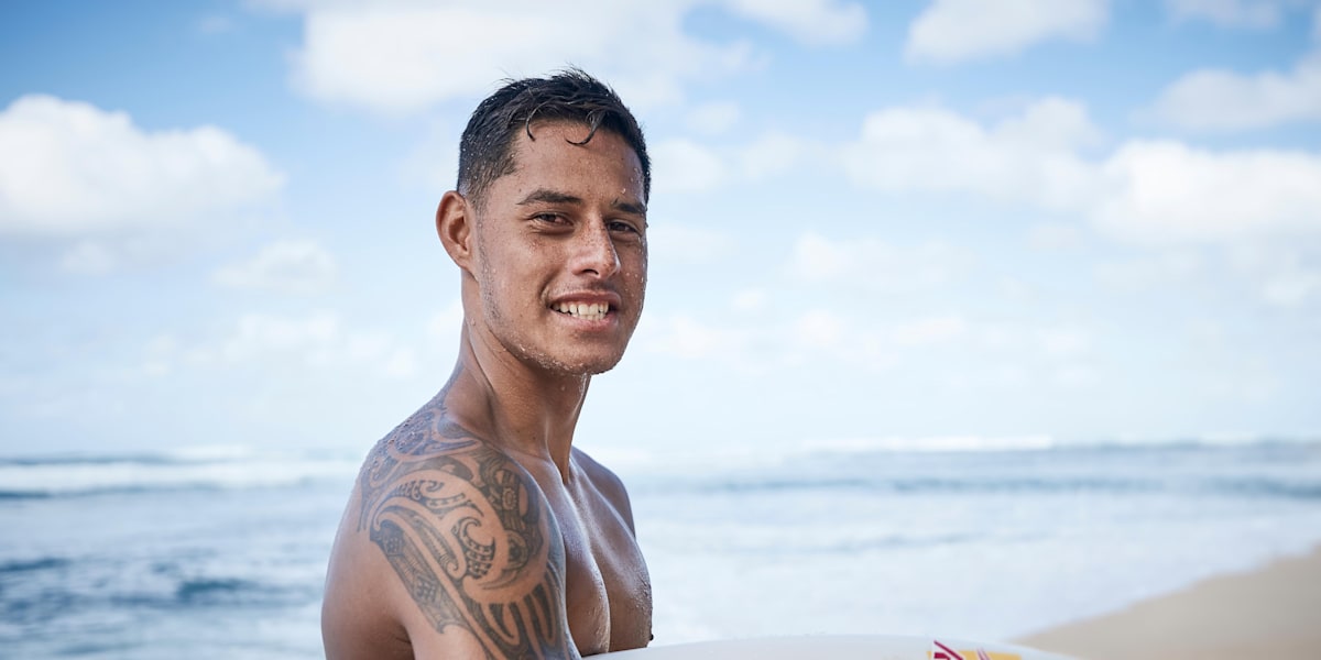 Champion surfer to ride the Endless Wave