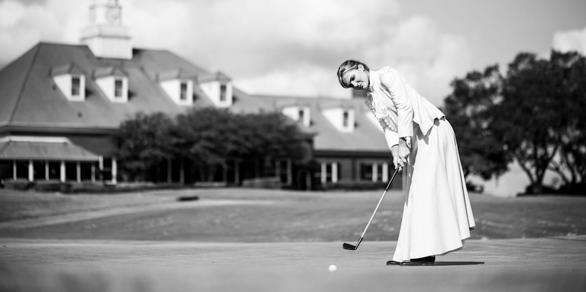Lexi Thompson - LPGA Star's Throwback Photo Shoot