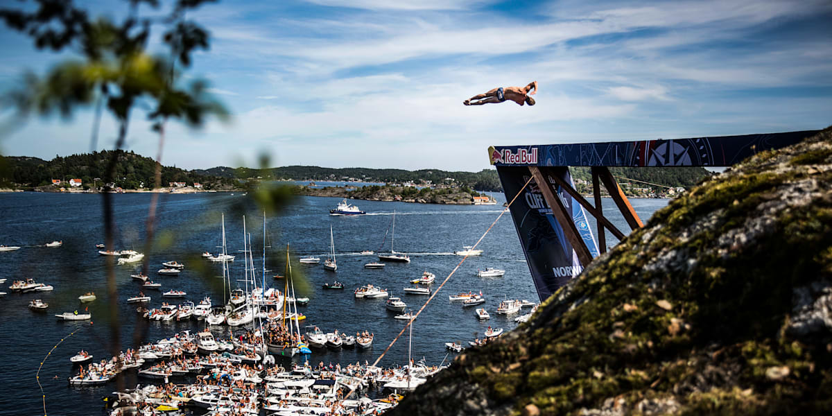 Red Bull Cliff Diving 2021: Oslo exhibition fun moments