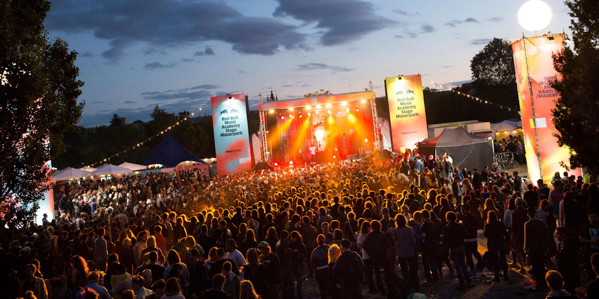 Red Bull Music Academy stage comes to Mauerpark, Berlin