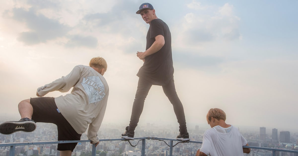 El freerunner Jason Paul hace el Red Bull Wingfinder