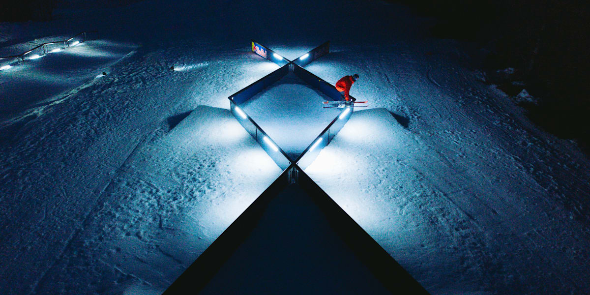 Red Bull Unrailistic 2023: freeski & rail