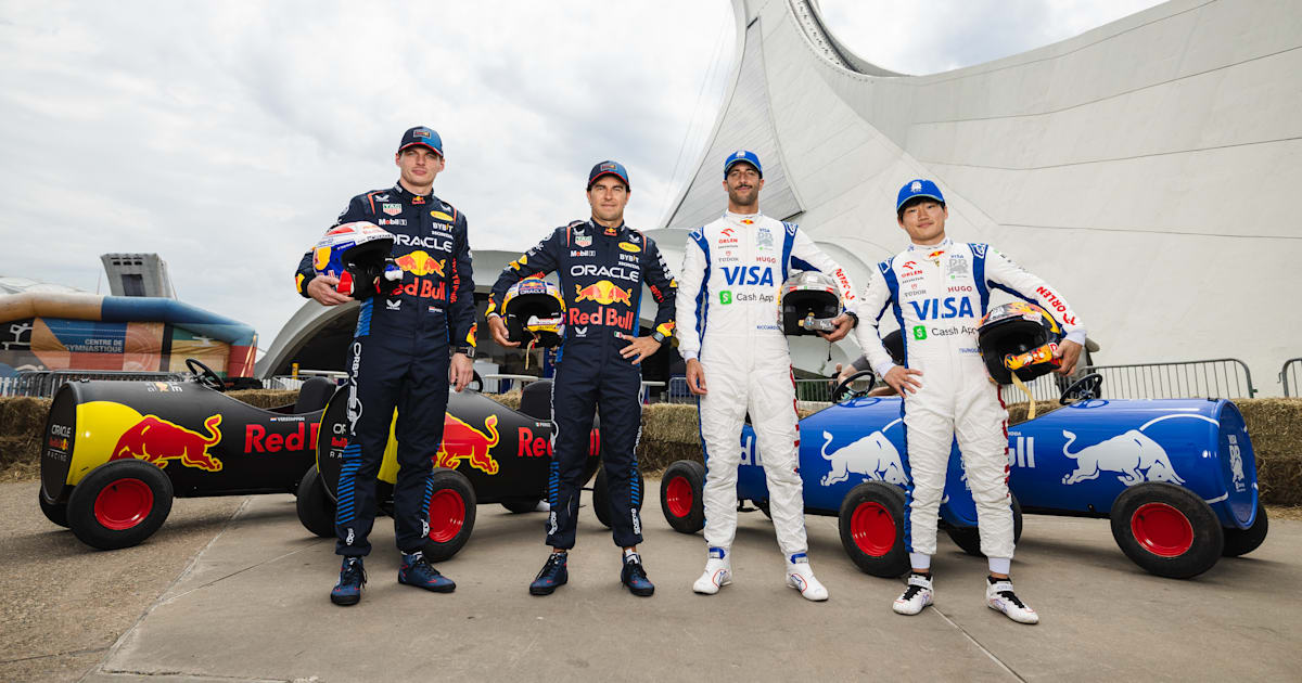 F1 Drivers Red Bull Soapbox Race