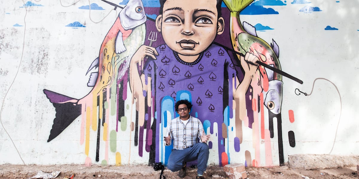 Falco One street art pictures – South Africa | Red Bull