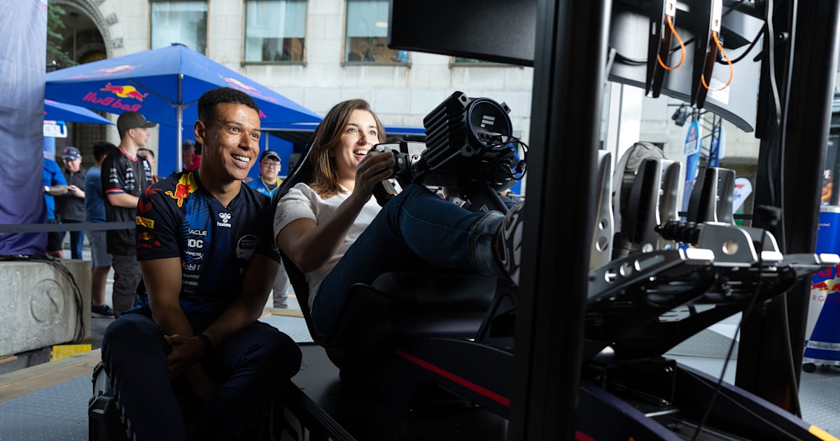 Visit the Red Bull Fan Zone during the F1 race weekend