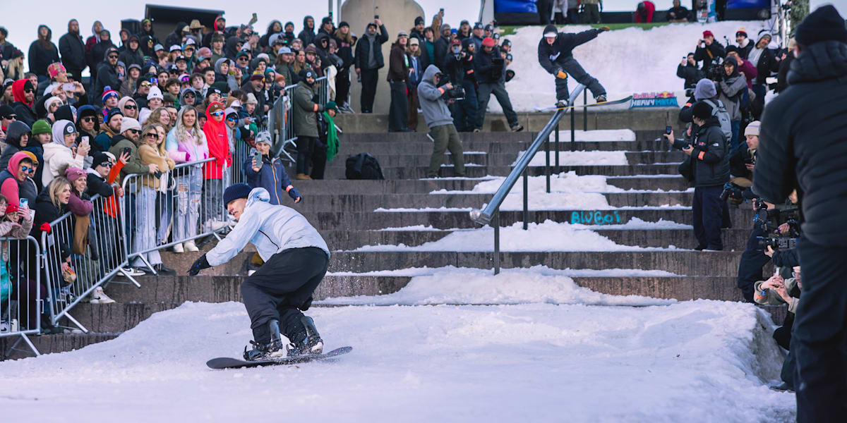 Red Bull Heavy Metal 2023: Street snowboarding video