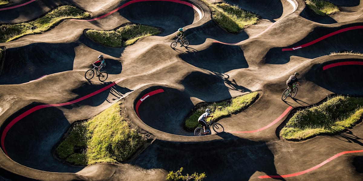 Huilo Huilo inaugura el Pump Track más grande de Latinoamérica