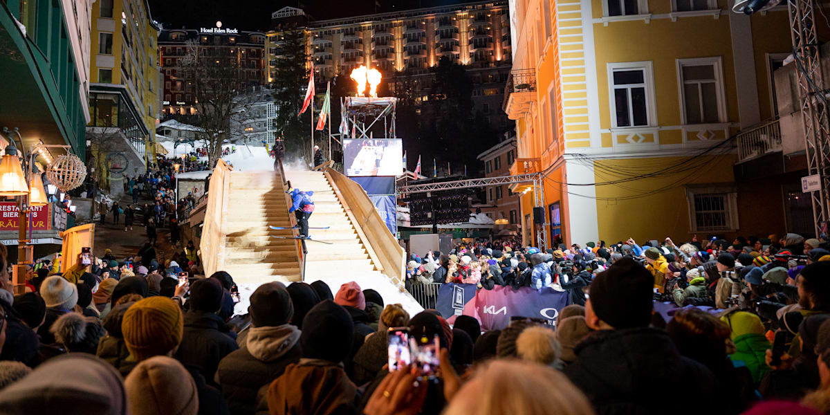 What is street skiing?