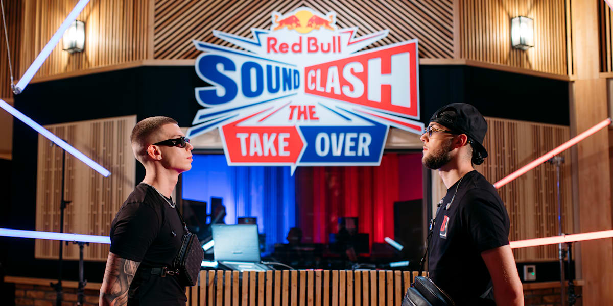 Kabe i Asster przed Red Bull SoundClash