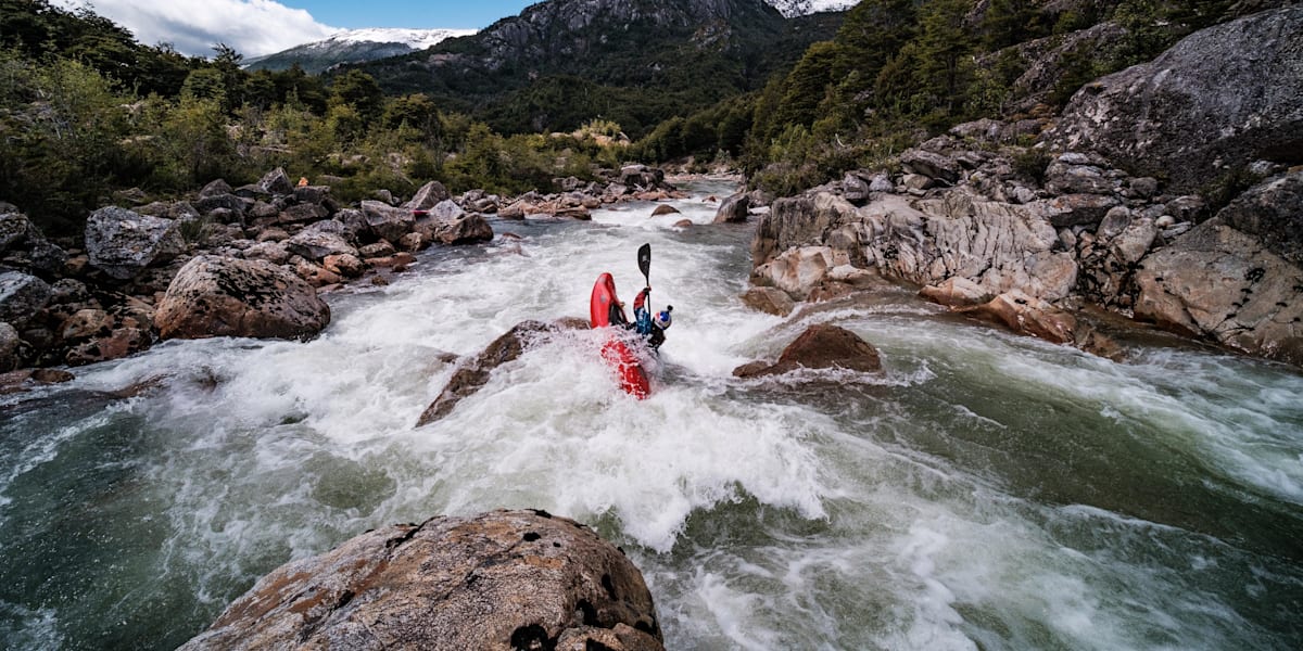 Patagonia kayak expedition with Nouria Newman