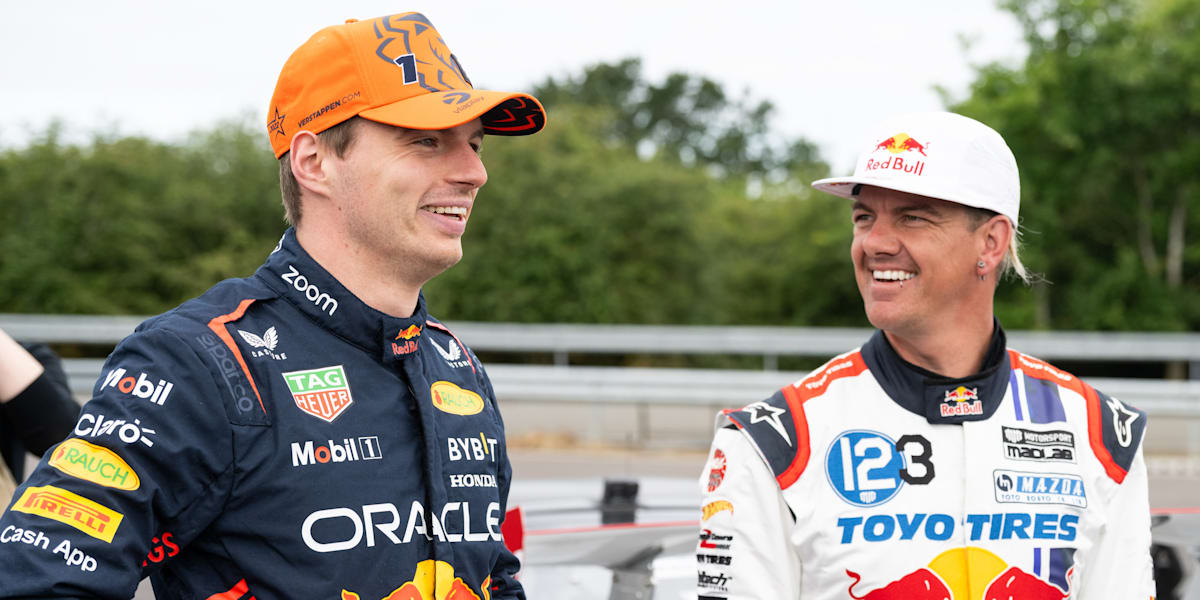 Max Verstappen sede za volan drift avtomobila