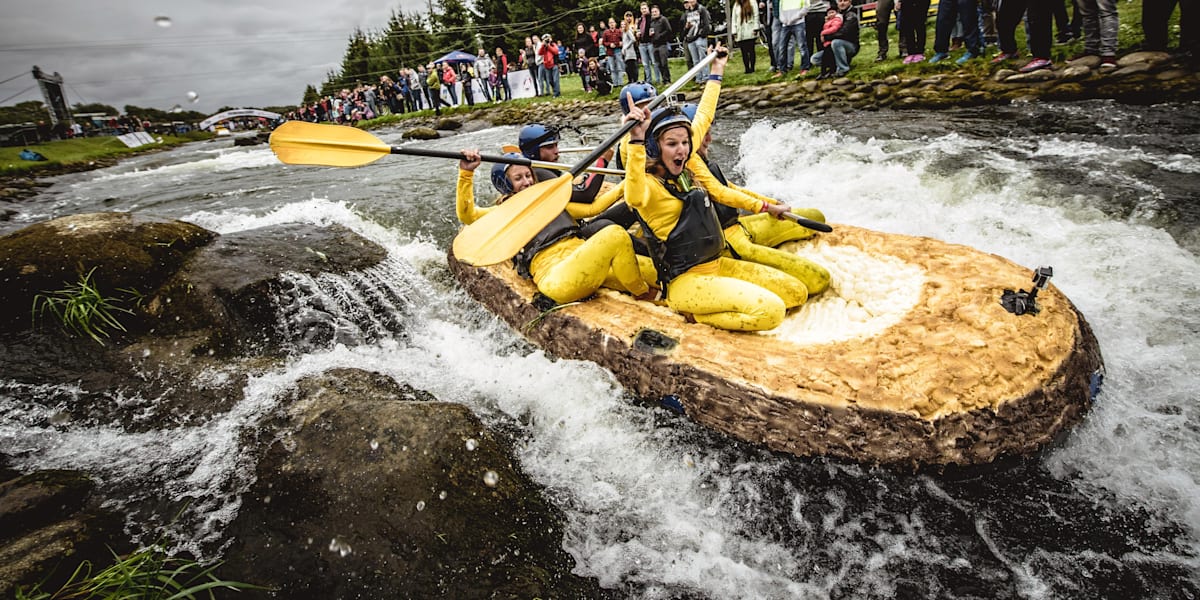 Rafting Video: Red Bull Rapids whitewater race Slovakia