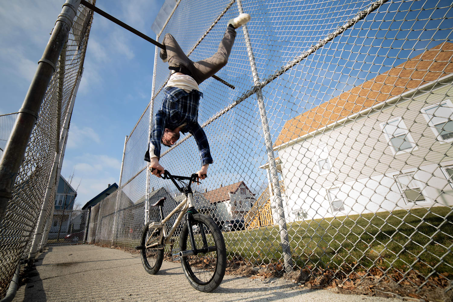 BMX Freestyle Tarzında Sıra Dışı Bir Gösteri