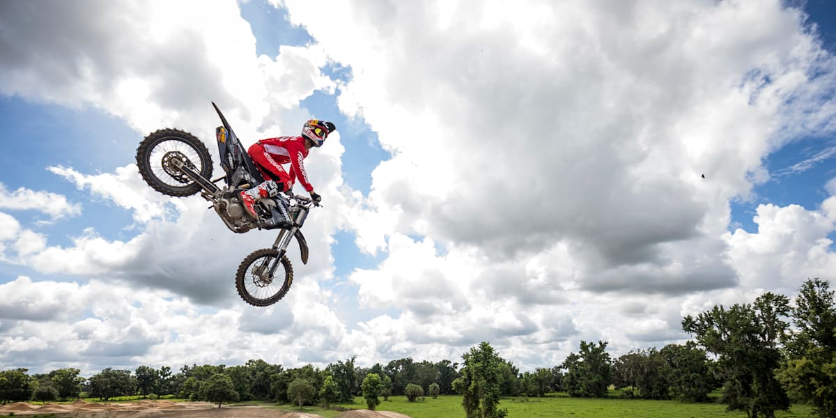 Tyler Bereman MX Freeride in der Moto Sandbox