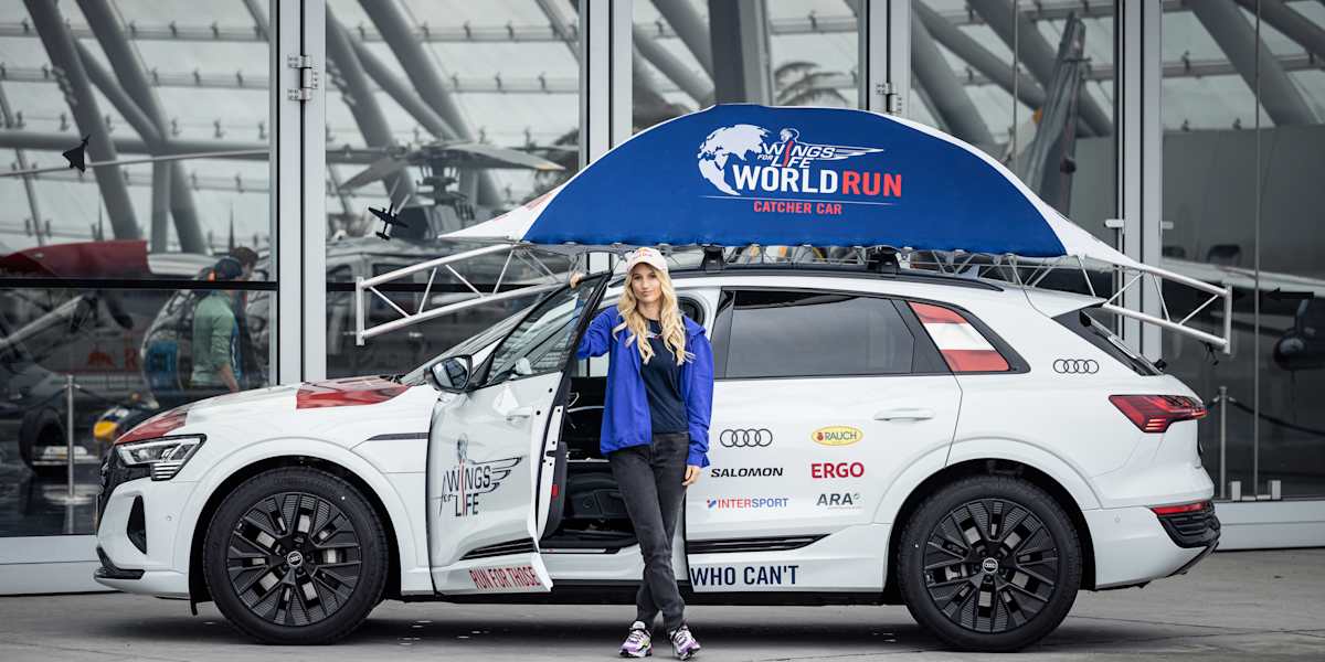 Die Ziellinie der Herzen: Anna Gasser und Reini Sampl