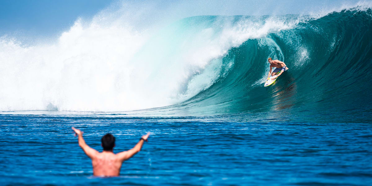 No Contest: Mick Fanning and Luke Egan talk G-Land