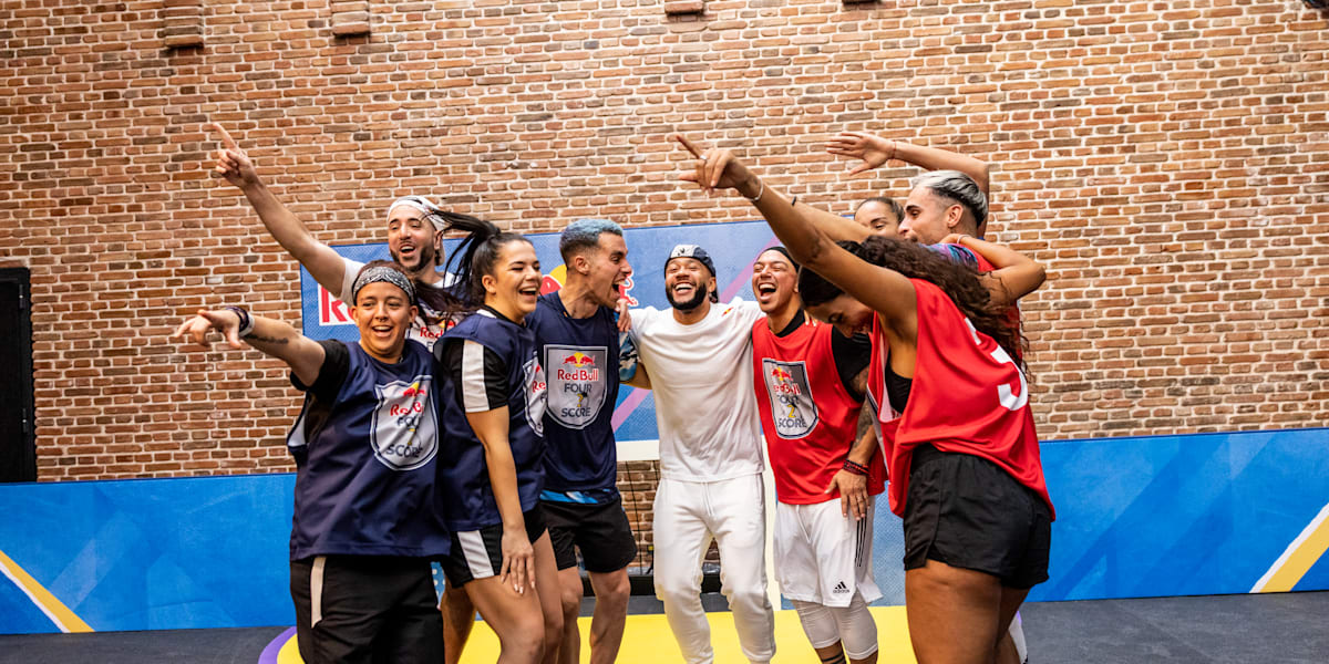 Red Bull Four 2 Score Nederland: 4 tegen 4 voetbal