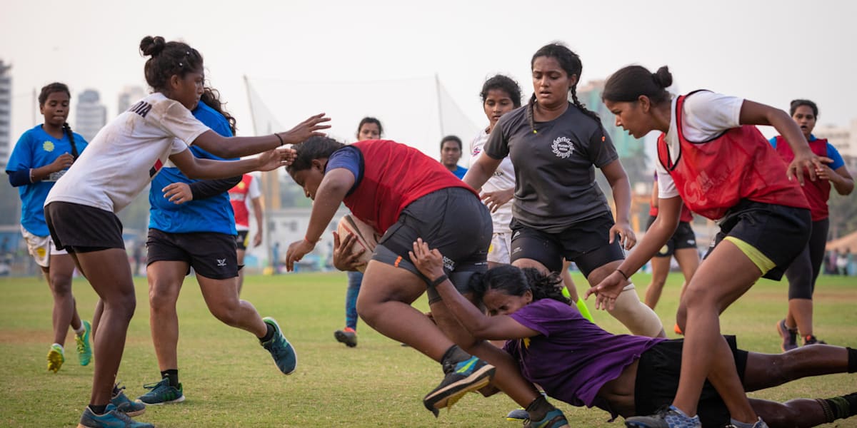 India Women's rugby team is playing its first 15s game