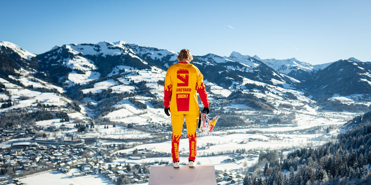 The Streif – Fabio Wibmer: una MTB sulla pista da sci