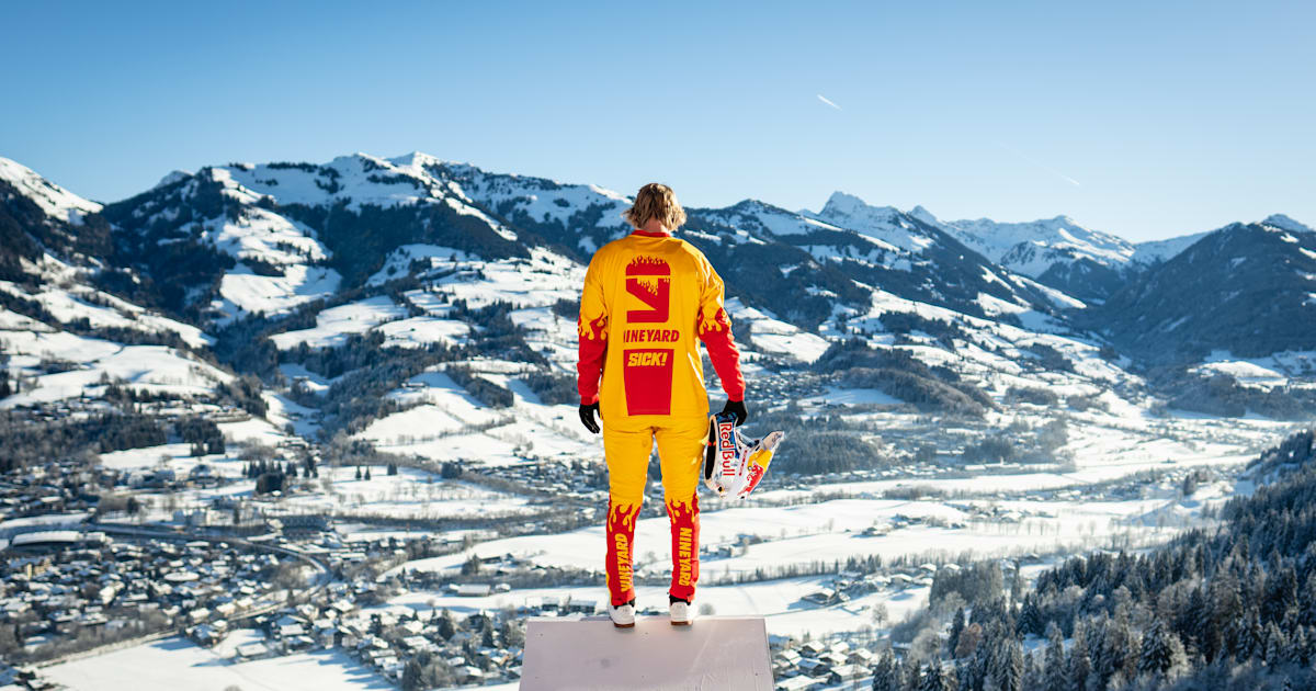 The Streif – Fabio Wibmer: MTB on downhill ski course