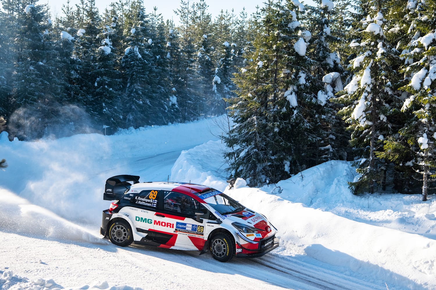FIA WRC 2021: Rallye Arctic Finland Rovanperä second