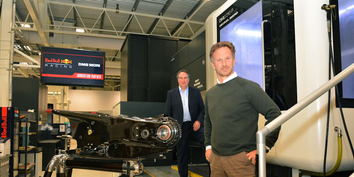 DMG MORI Renew Partnership With Red Bull Racing Honda