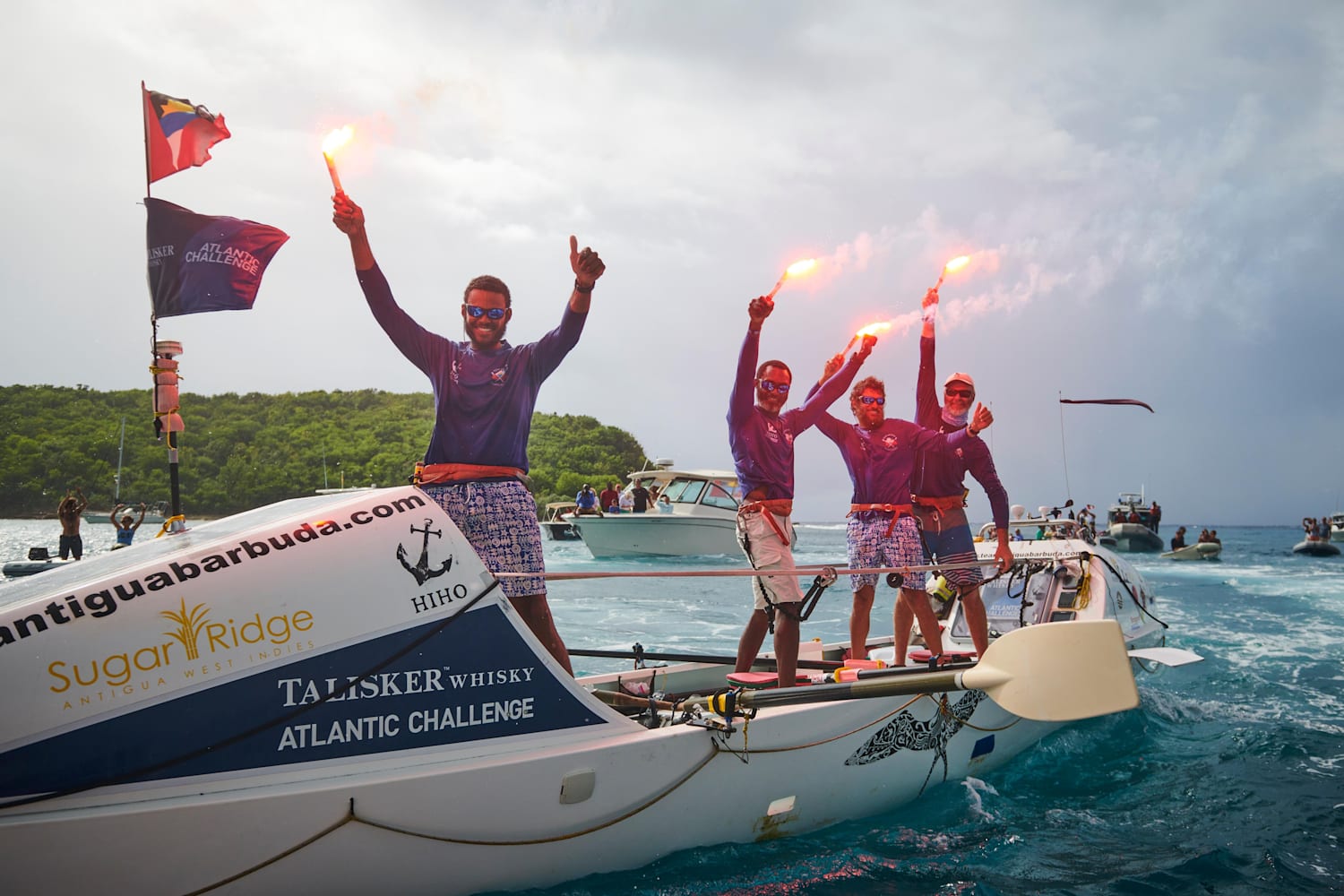 Team Antigua – Talisker Atlantic Challenge rowing race