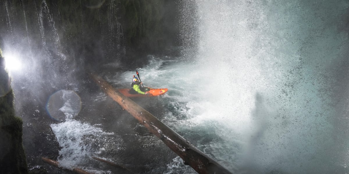 Michael Clark and Rafa Ortiz light up waterfall gallery