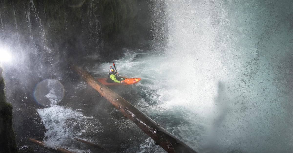 Michael Clark and Rafa Ortiz light up waterfall gallery