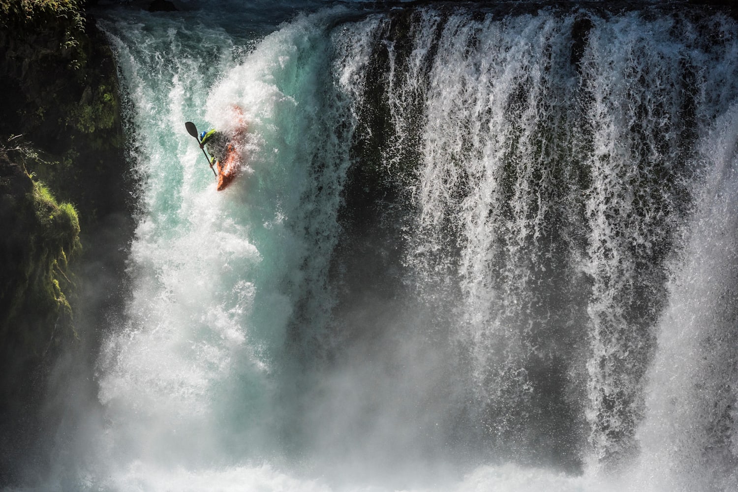 Kayak : Rafa Ortiz et Michael Clark à Spirits Falls