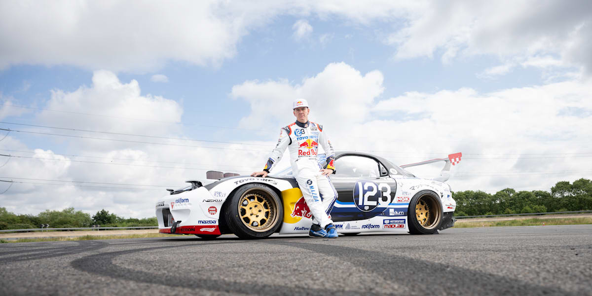 Max Verstappen and ‘Mad’ Mike Whiddett go drifting