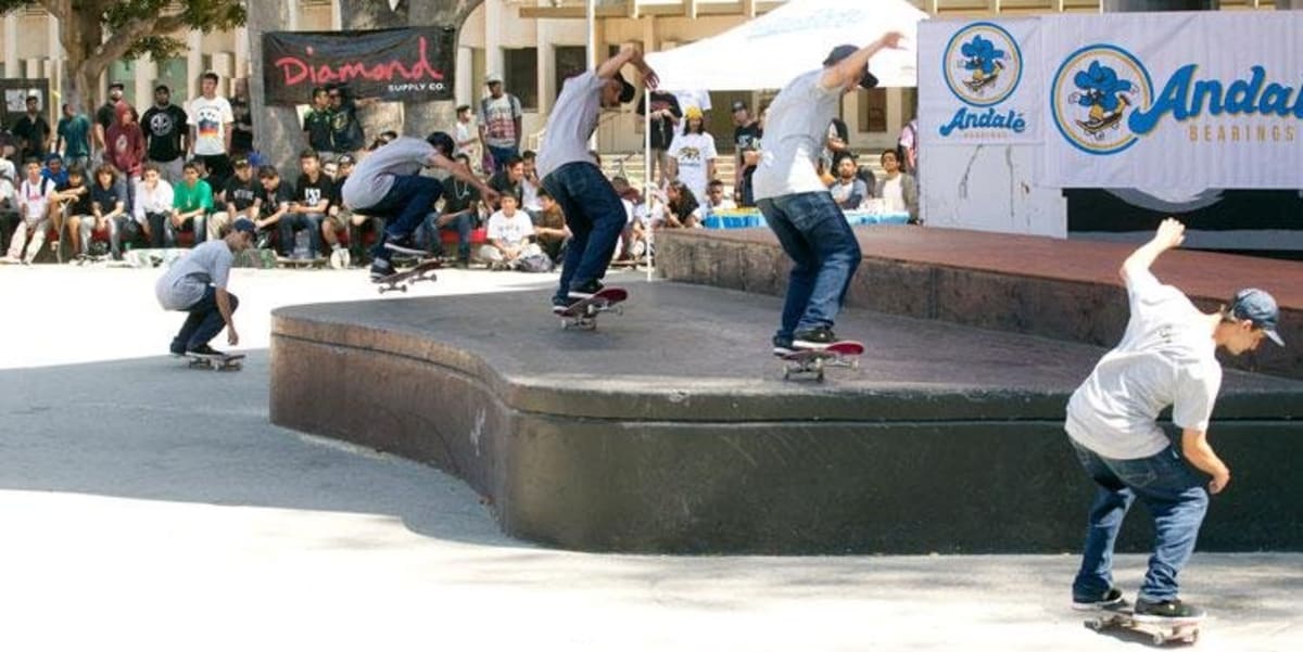 O brasileiro Carlos Iqui é o vencedor do Wheelie Dope