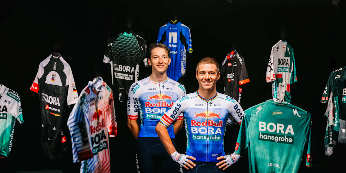 Red Bull – BORA – hansgrohe celebrates its 13th Tour with a special kit