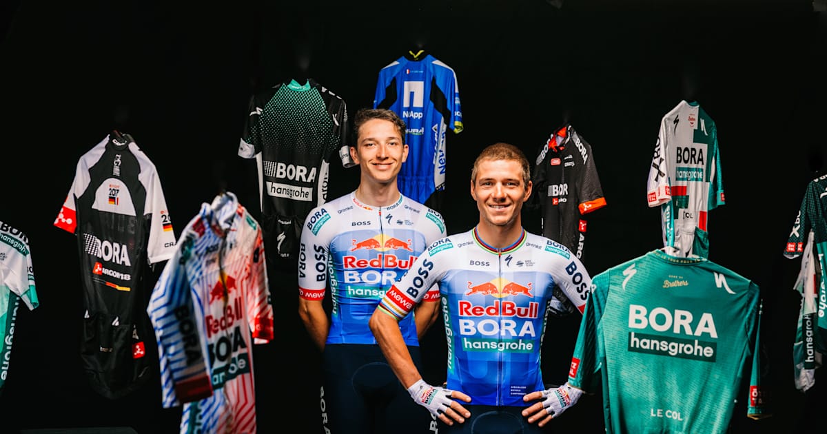 Red Bull – BORA – hansgrohe celebrates its 13th Tour with a special kit