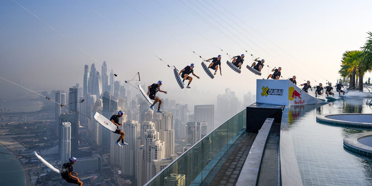 Brian Grubb Wakebase: Wakeskate to Basejump in Dubai
