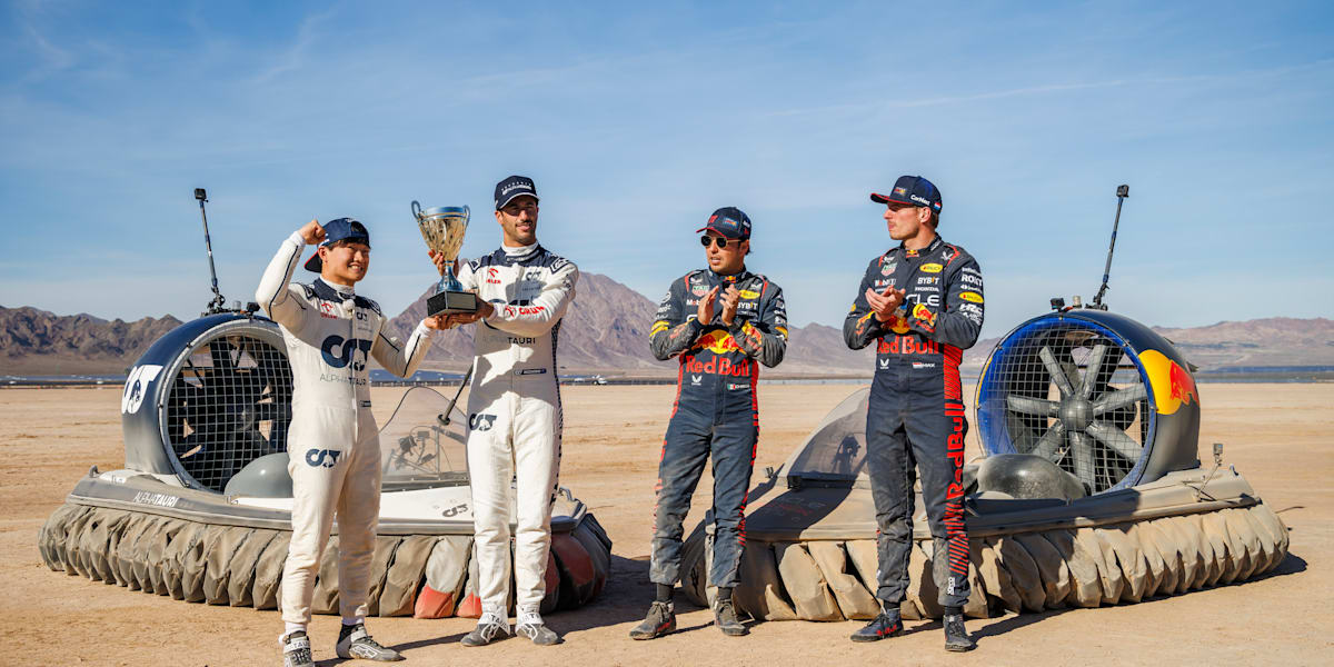 (Un)serious Race Series: Las Vegas F1 hovercraft race