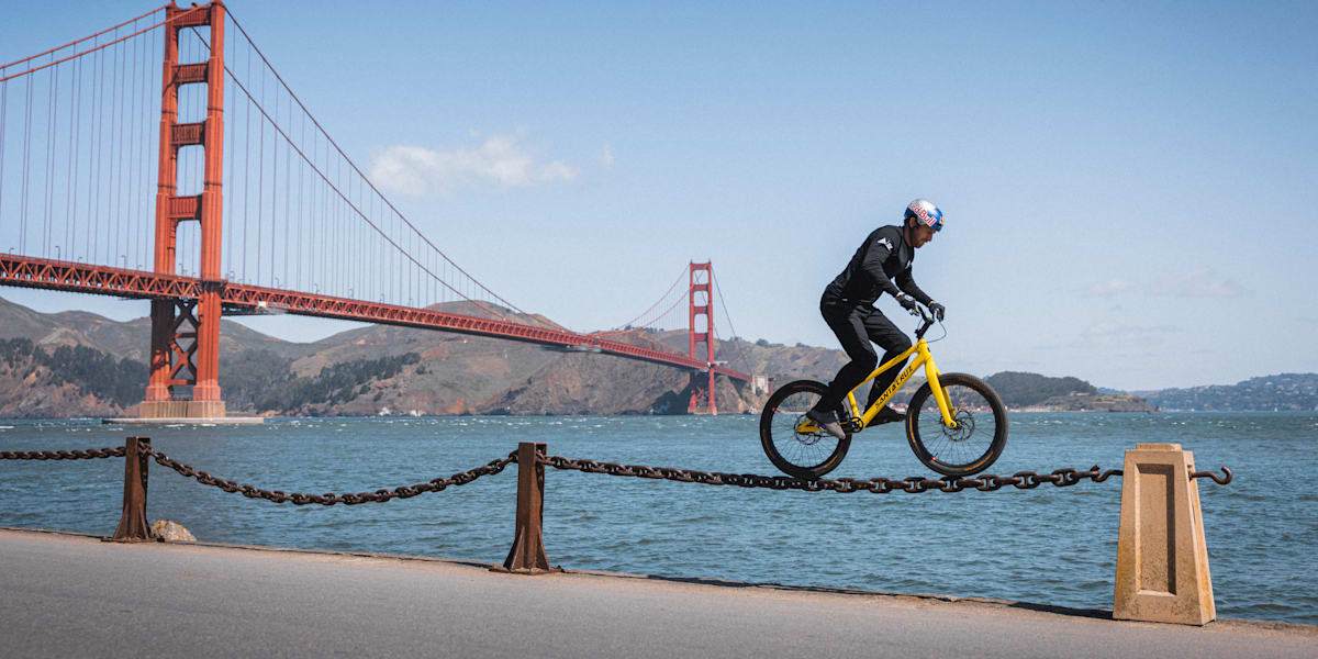 Danny MacAskill en VTT trial à San Francisco: interview